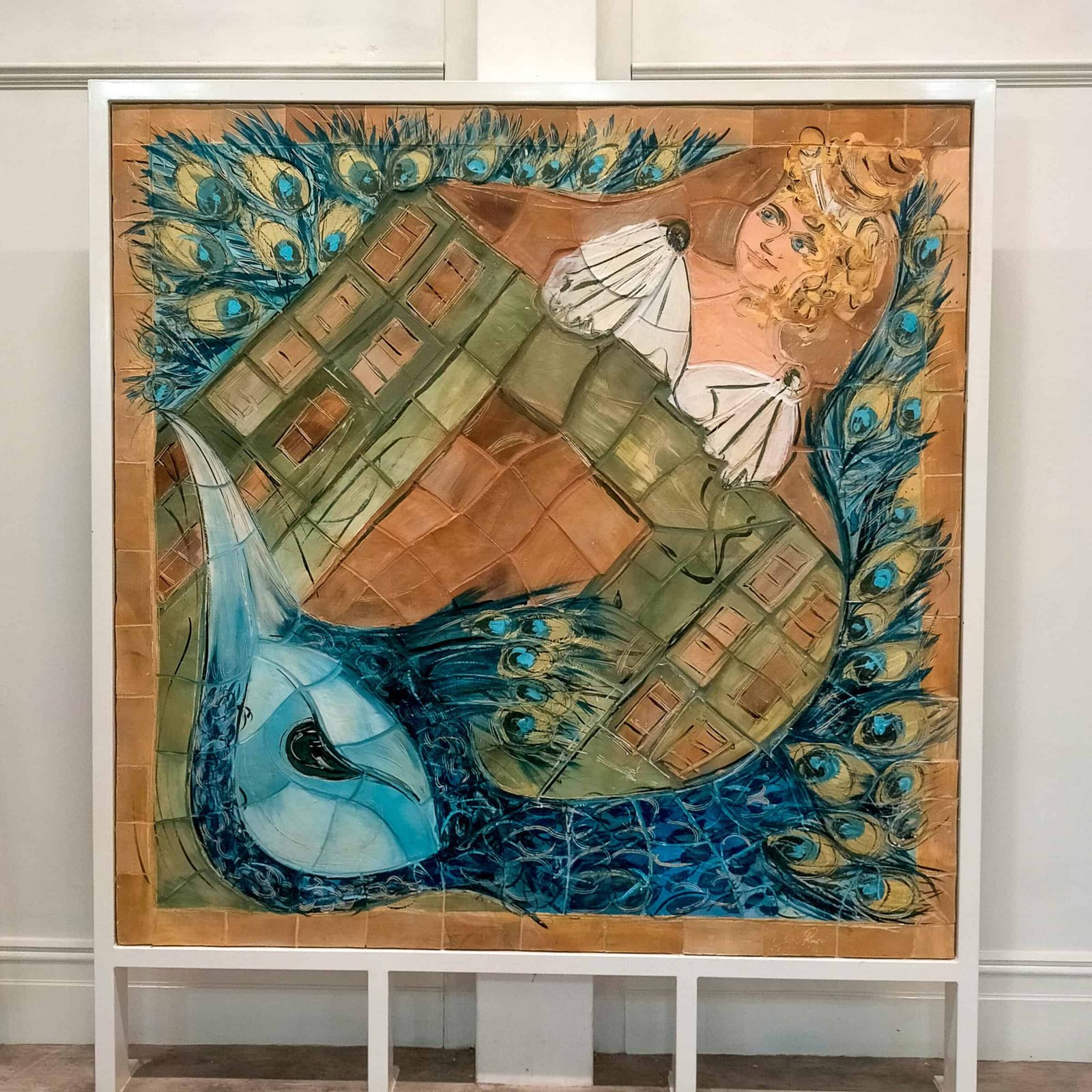 Mural finally installed after 23 years in staorage